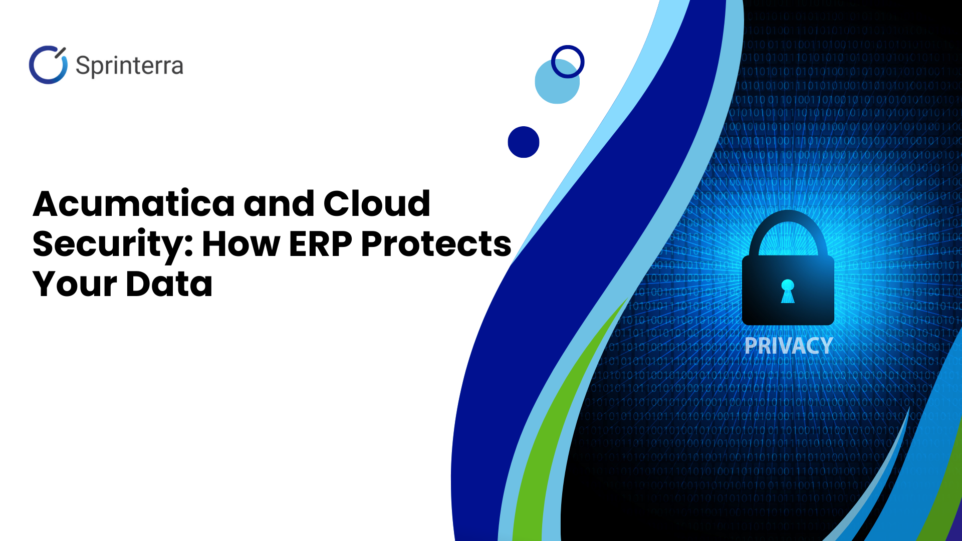 Acumatica and Cloud Security - How ERP Protects Your Data